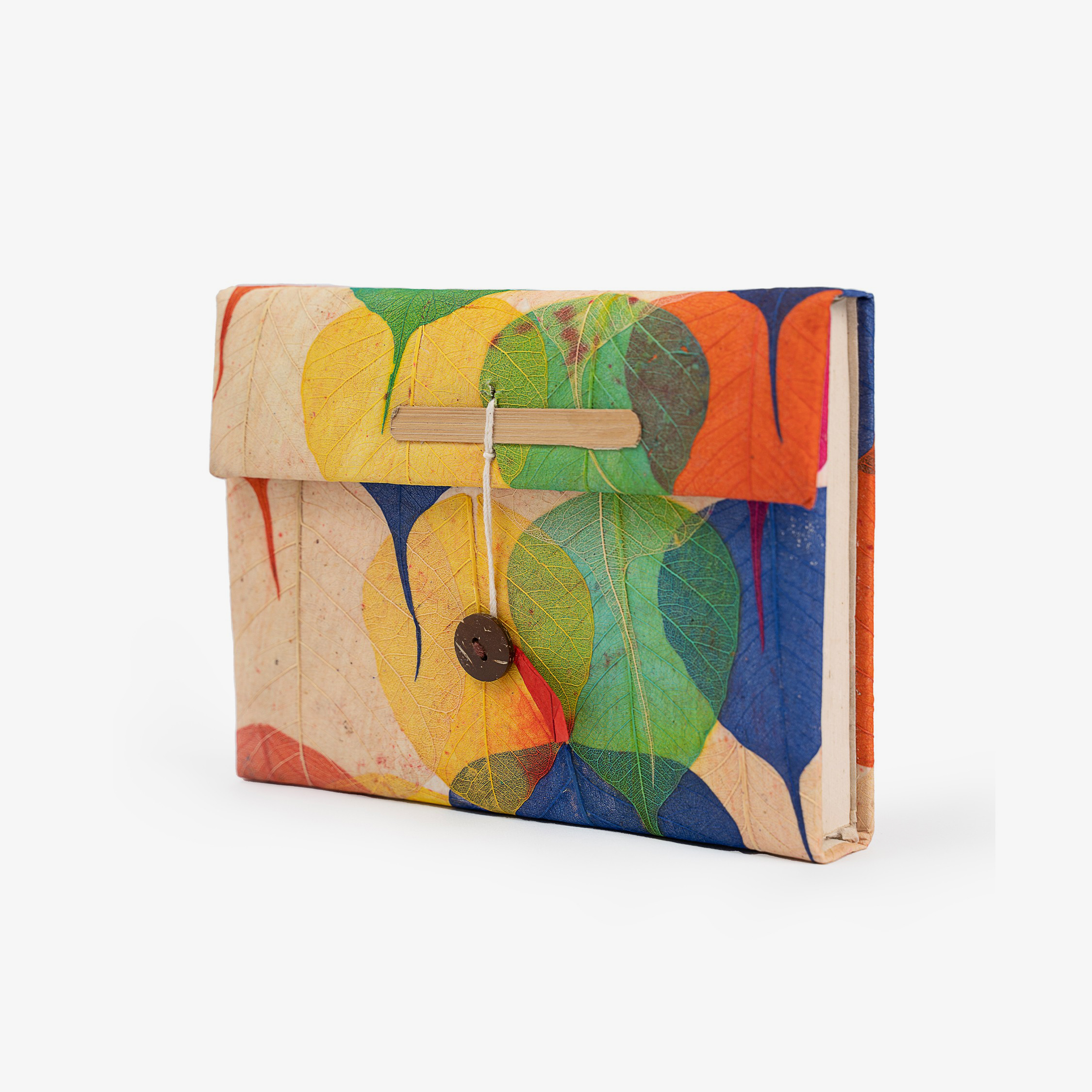 Real Leaves Design Lokta Paper Journal Book - Nomad Krafts